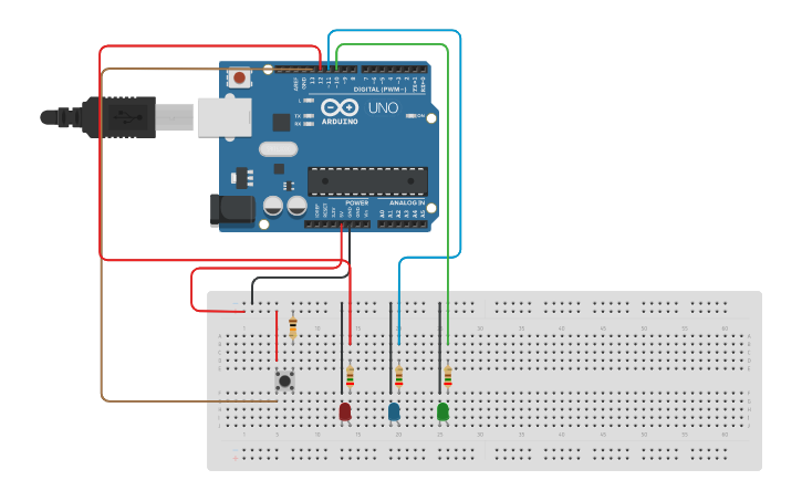Circuit design Arduino Assignment 3_Revision 1 - Tinkercad