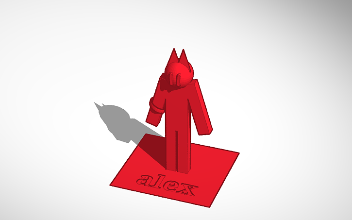 3D design alex - Tinkercad