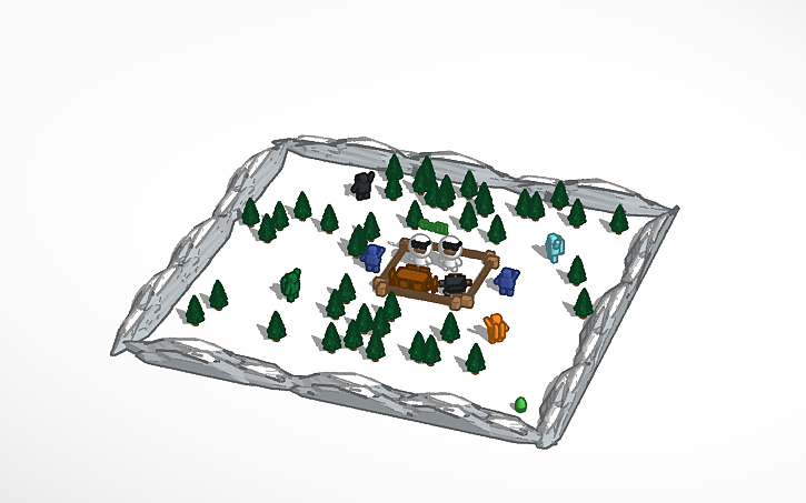 3D design Grill - Tinkercad