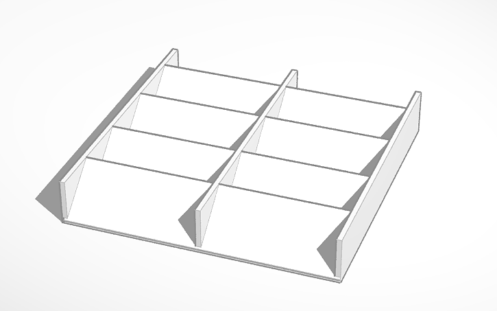 3D design Sandpaper Wall holder - Tinkercad