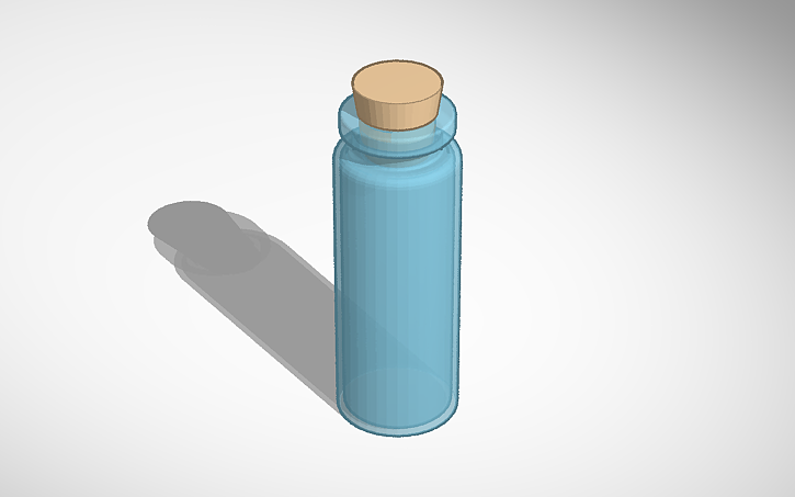 3D design Glass Jar - Display - Tinkercad