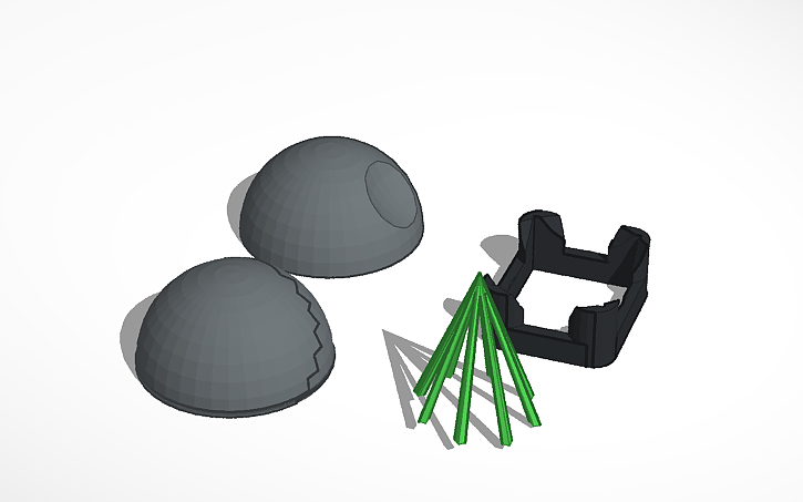 3D design Tyler Pekar 3d print art shpw - Tinkercad