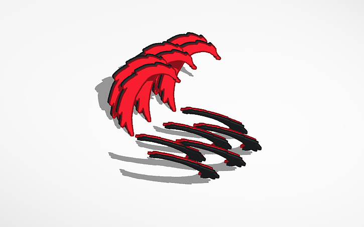 3D design AIR SLASH - Tinkercad