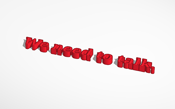 3D design Copy of A sad Day… - Tinkercad