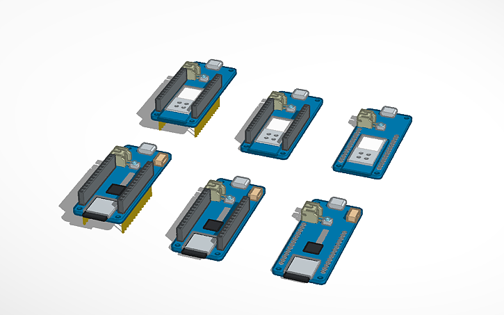 3D design Arduino MKR Family - Tinkercad