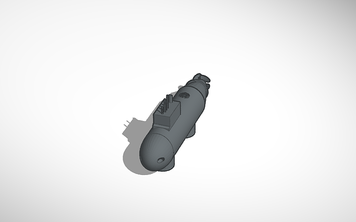 3D design U-Boot - Tinkercad