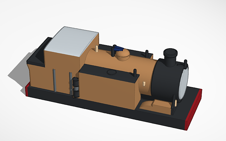 3D design TWR E2 Large boiler LB&SCR A1 - Tinkercad