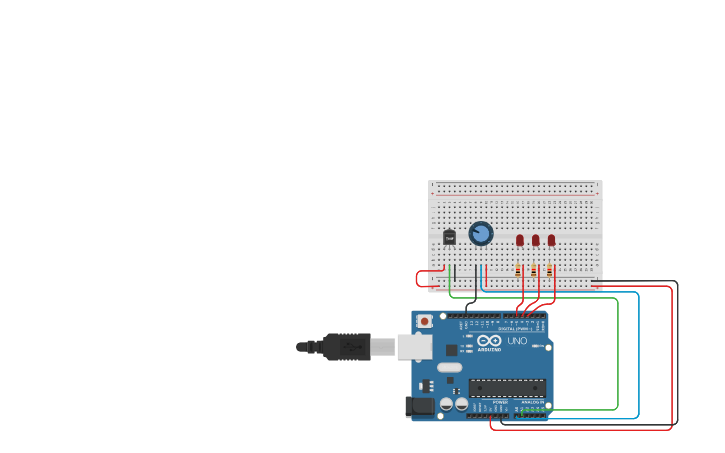 Circuit design Practical 2: Temperature and Humidity Sensor - Tinkercad