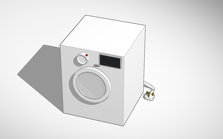 3D design Washing machine - Tinkercad