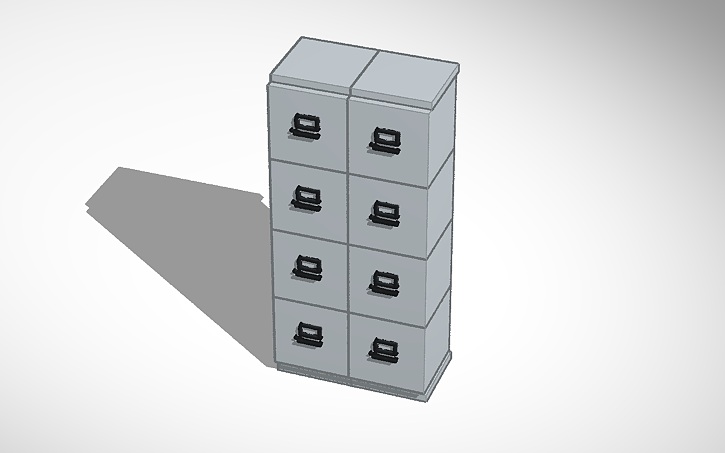 3D design Cabinets - Tinkercad