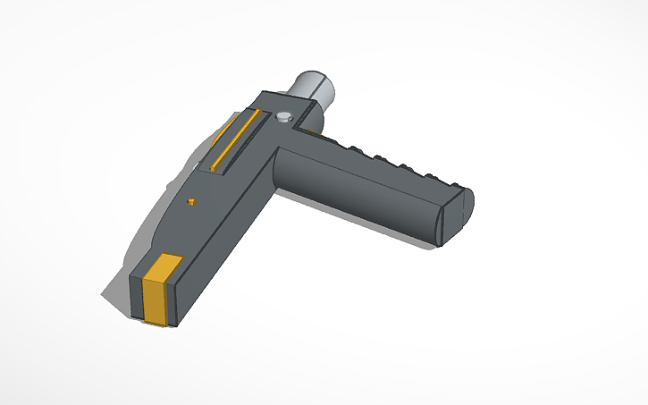 3D design Star Trek Discovery Class Phaser - Tinkercad