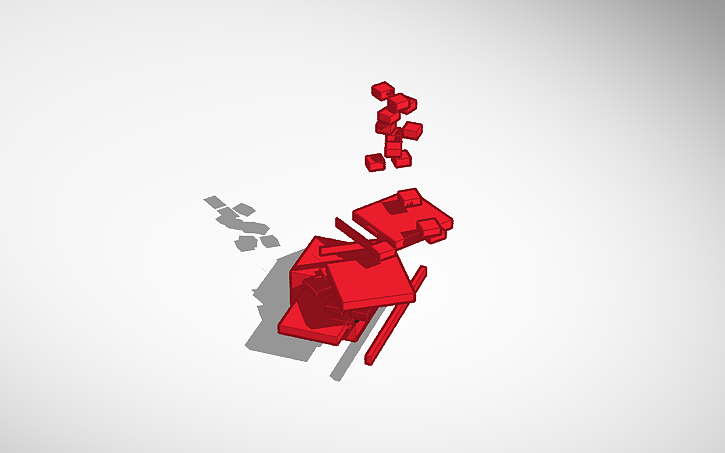 3D design Dominion symbol generator - Tinkercad