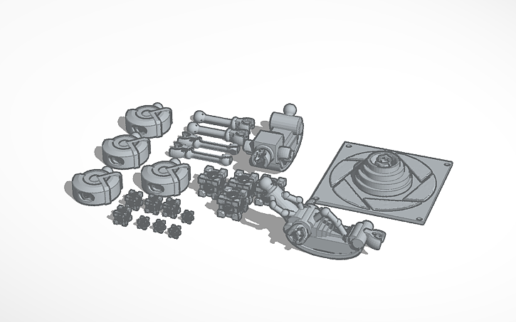 3D design GLaDOS - Tinkercad