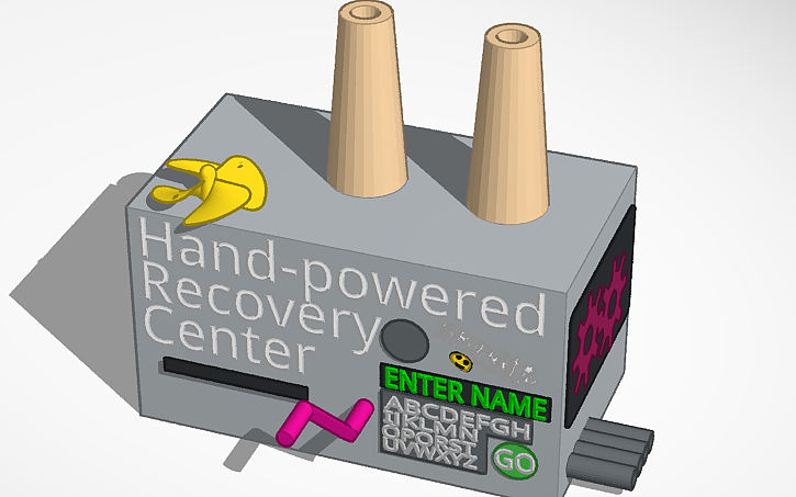 3D design BFDI HPRC - Tinkercad