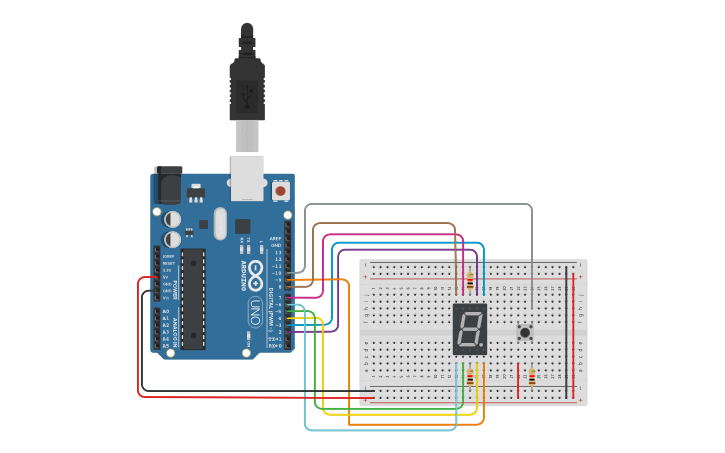 Circuit design Lab_4_Exercise_1 - Tinkercad