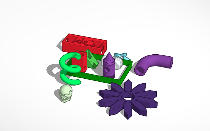 3D design Coral Reef - Tinkercad