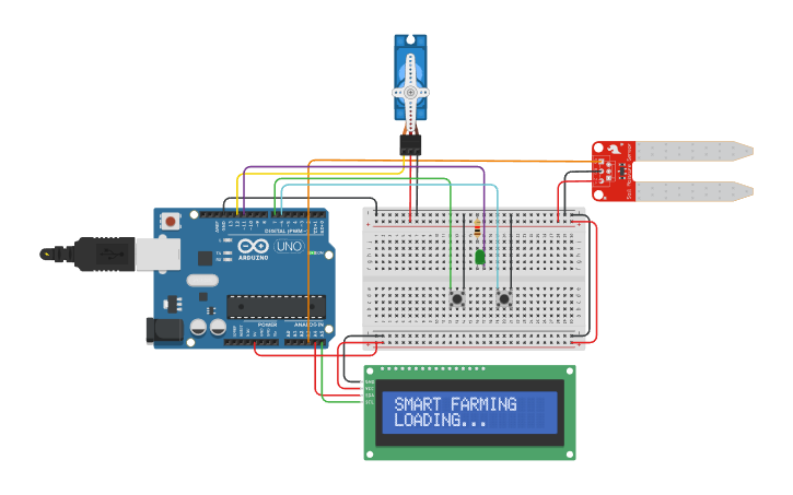 Circuit design UTS Devin TI-A Sore - Tinkercad