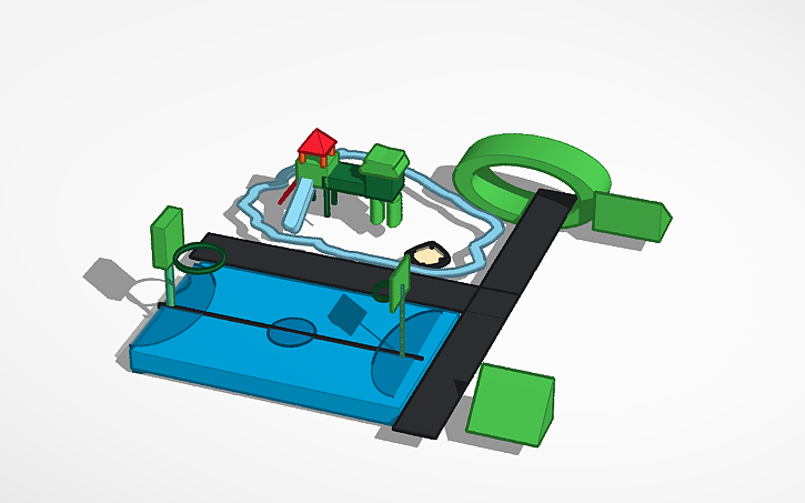 3D design playground:simple - Tinkercad