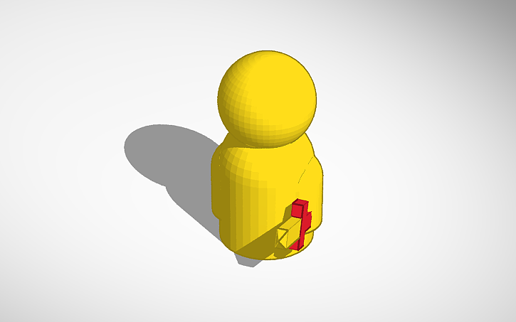 3D design Board game peice - Tinkercad
