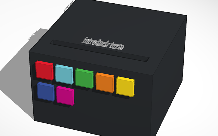 3D design Easy Homework - Tinkercad