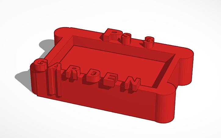 3D design p s 3 garden tara - Tinkercad