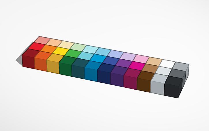 3D design color padlet+link - Tinkercad