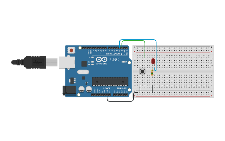 Circuit design Arduino_button - Tinkercad