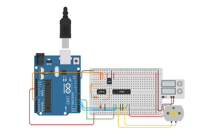 Circuit design lab 3a - Tinkercad