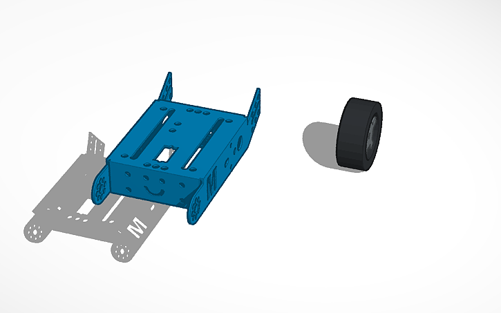 3D design mbot - Tinkercad