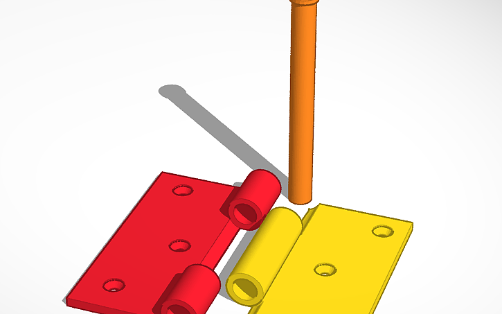 3D design Hinge - Tinkercad