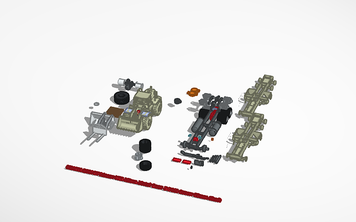 3D design Copy of Copy of Peterbilt 379 RC 2.0 - Tinkercad