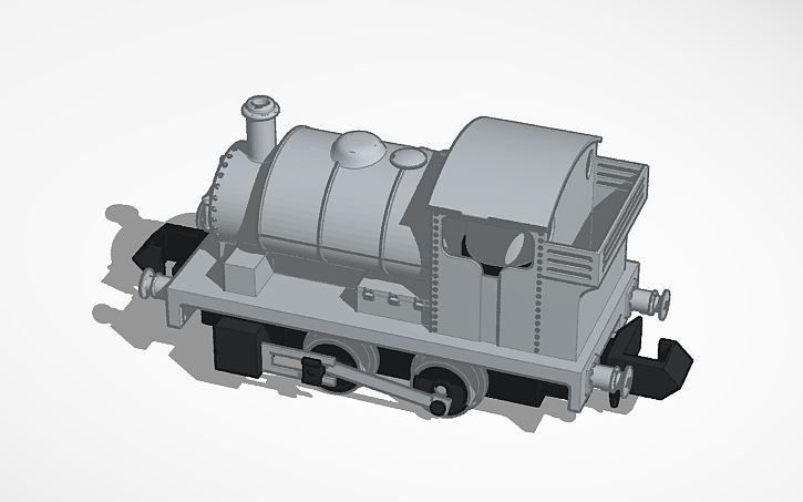 3D design Tsugawa Yokou 0-4-0 Power Chassis (3 Volt) RWS Percy - Tinkercad