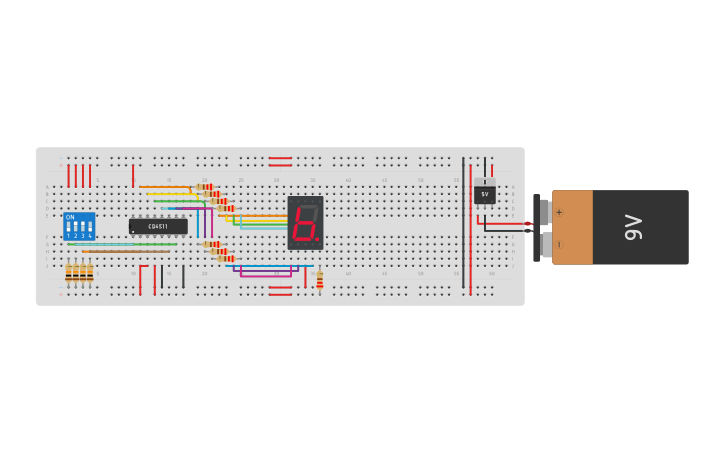 Circuit design 7_segment_with_7447_decoder - Tinkercad