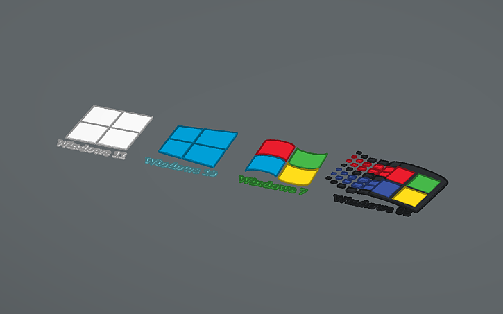 3D design Windows - Tinkercad