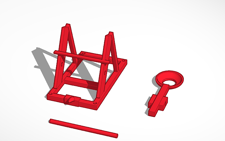 3D design Gia/Aubrey Catapult Redesign - Tinkercad