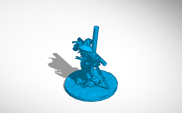 3D design Scarecrow - Tinkercad