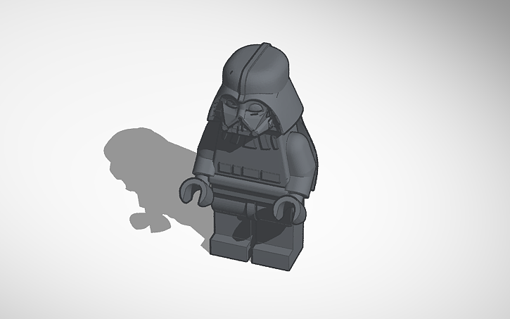 3D design Copy of STAR WARS Darth Vader (LEGO) - Tinkercad