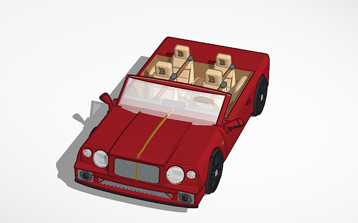 3D design Bentley - Tinkercad