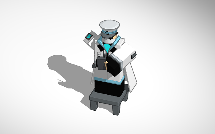 3D design TDS commander (Tower Defense Simulator) - Tinkercad