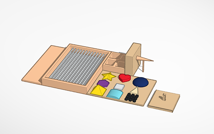 3D design 3D printable loom and more knitting tools - Tinkercad