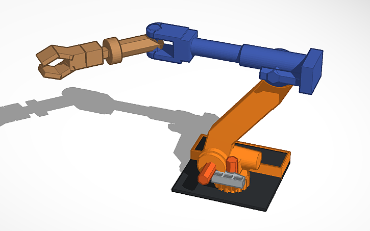3D design Robotic Arm - Tinkercad