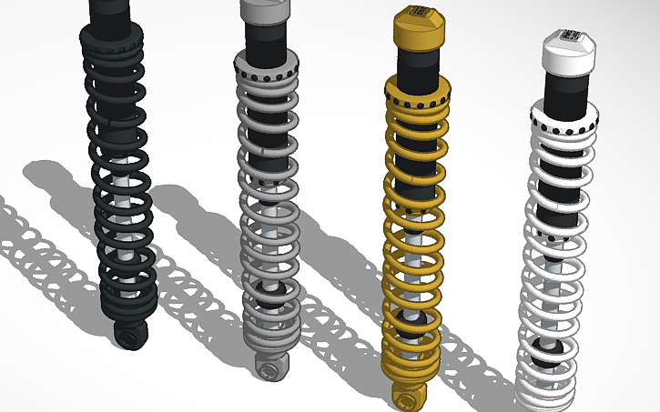 3D design New Shock Build We Need Comments Back - Tinkercad