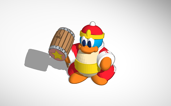 3D design King Dedede - Tinkercad