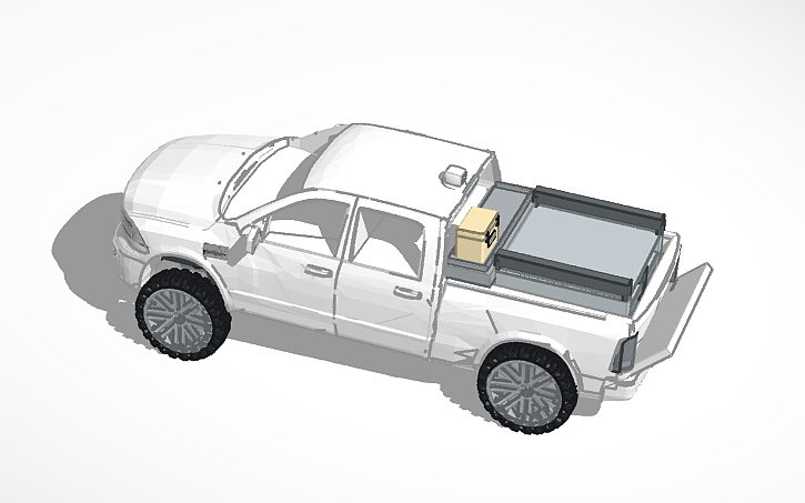 3D design bubba ram - Tinkercad