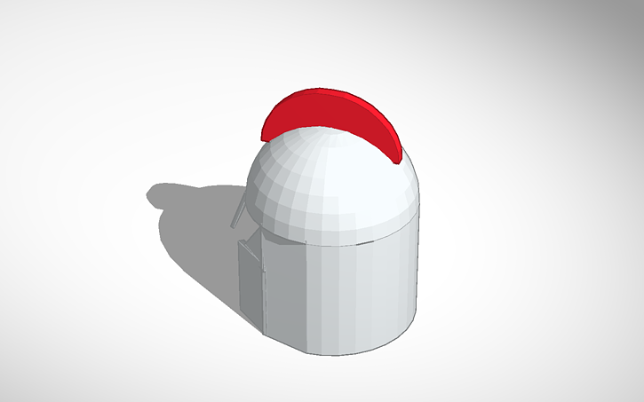 3D design life-sized elven helmet - Tinkercad