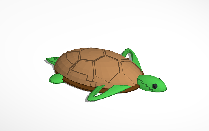 3D design Turtle - Tinkercad