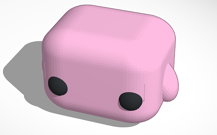 3D design Square Kirby - Tinkercad