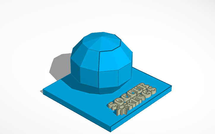3D design soccer ball - Tinkercad