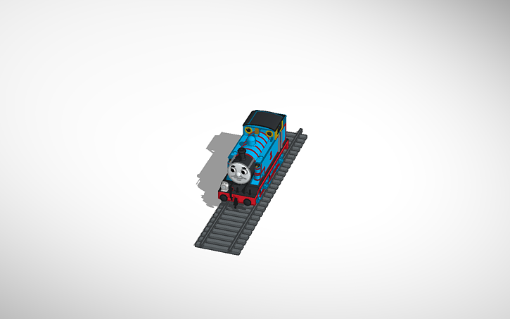 3D design Real Thomas The Tank Engine - Tinkercad