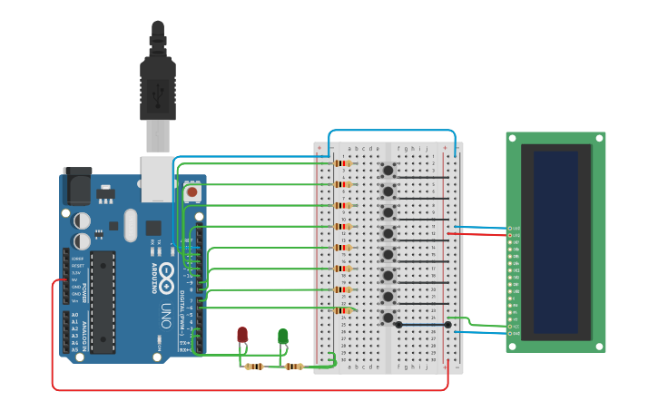 Circuit design Elevator - Tinkercad